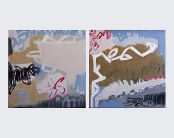 Two Part Painting - Etsy