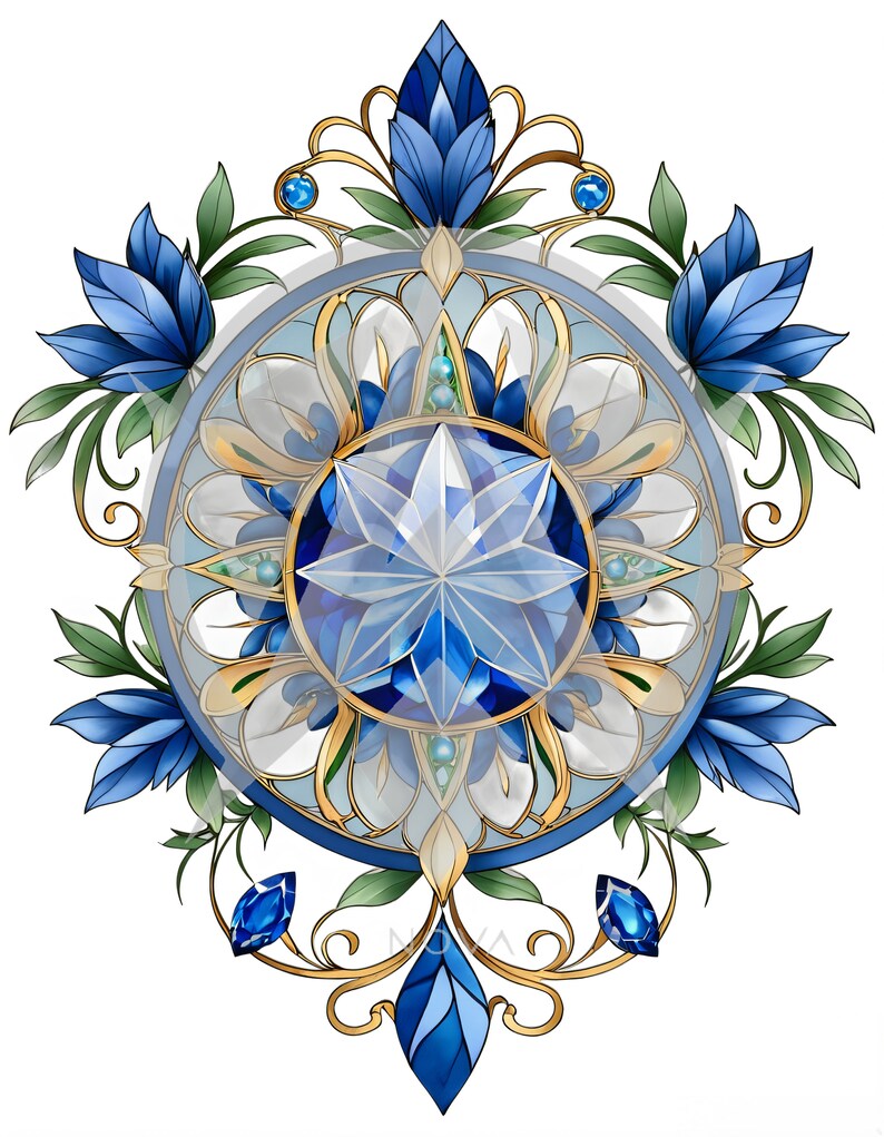 September Birthstone and Birth Flower Tattoo Design Collection | 5 ...