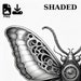 Biomechanical Moth Tattoo Design - Easy Download, High (4k+) Resolution ...