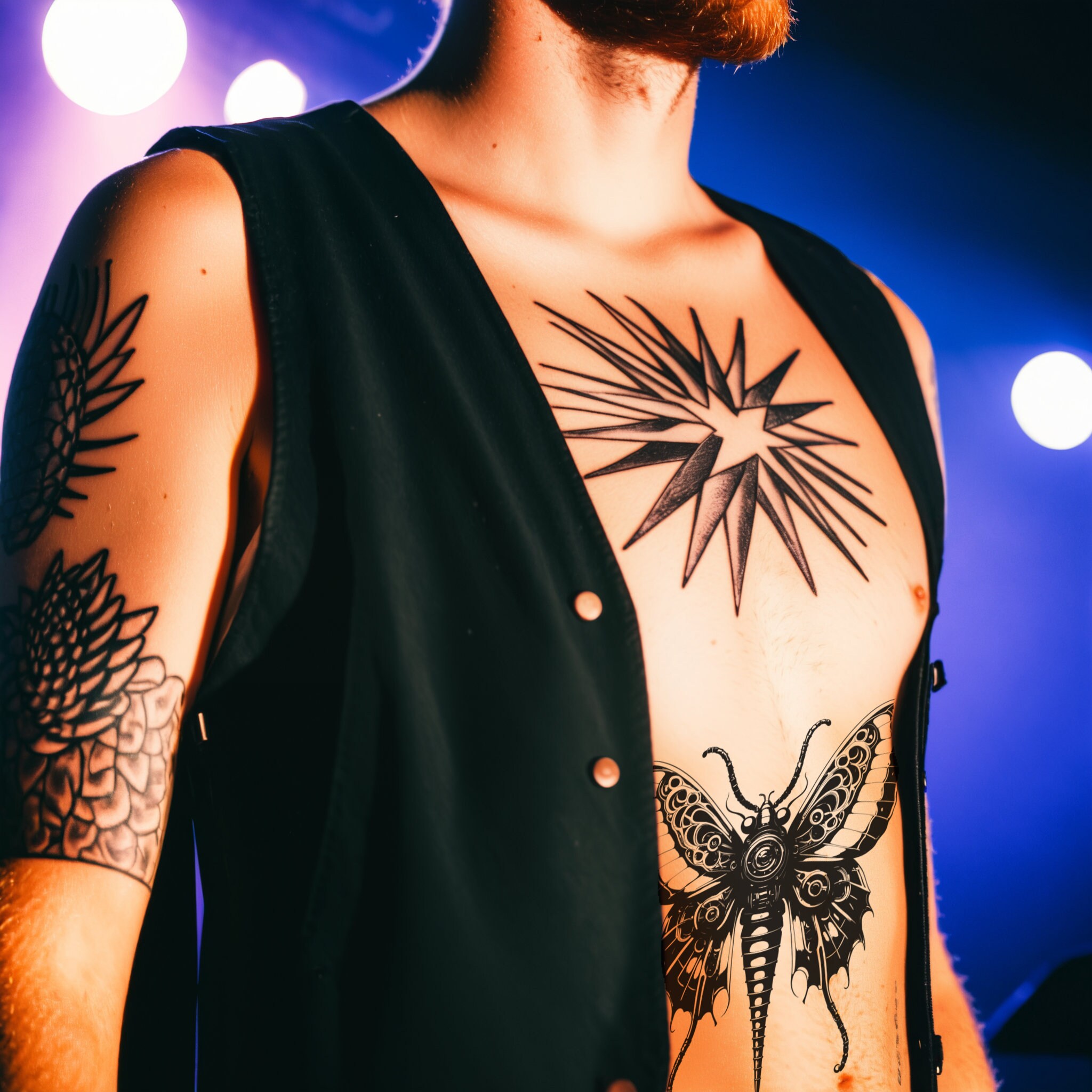 Biomechanical Moth Tattoo Design - Easy Download, High (4k+) Resolution ...