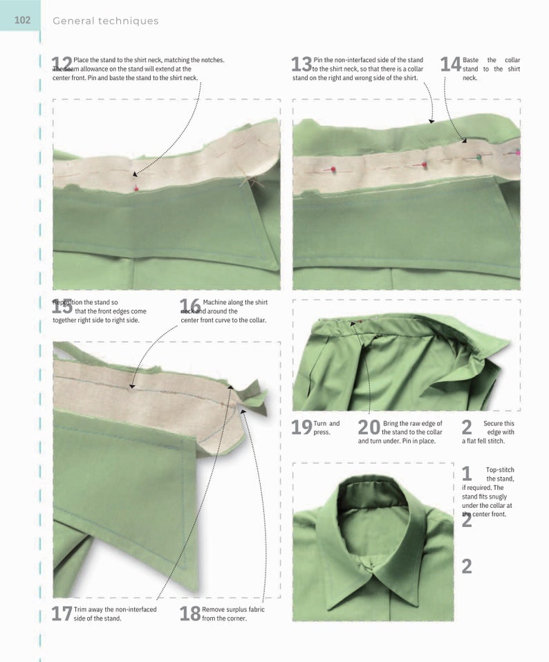 Dressmaking Step by Step Guide With Pictures Digital Download Printable ...