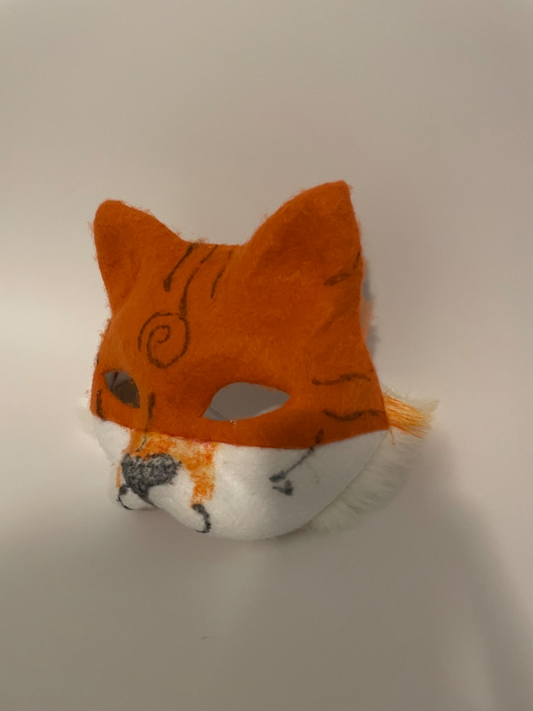 Therian Mask Fox With Stripes - Etsy