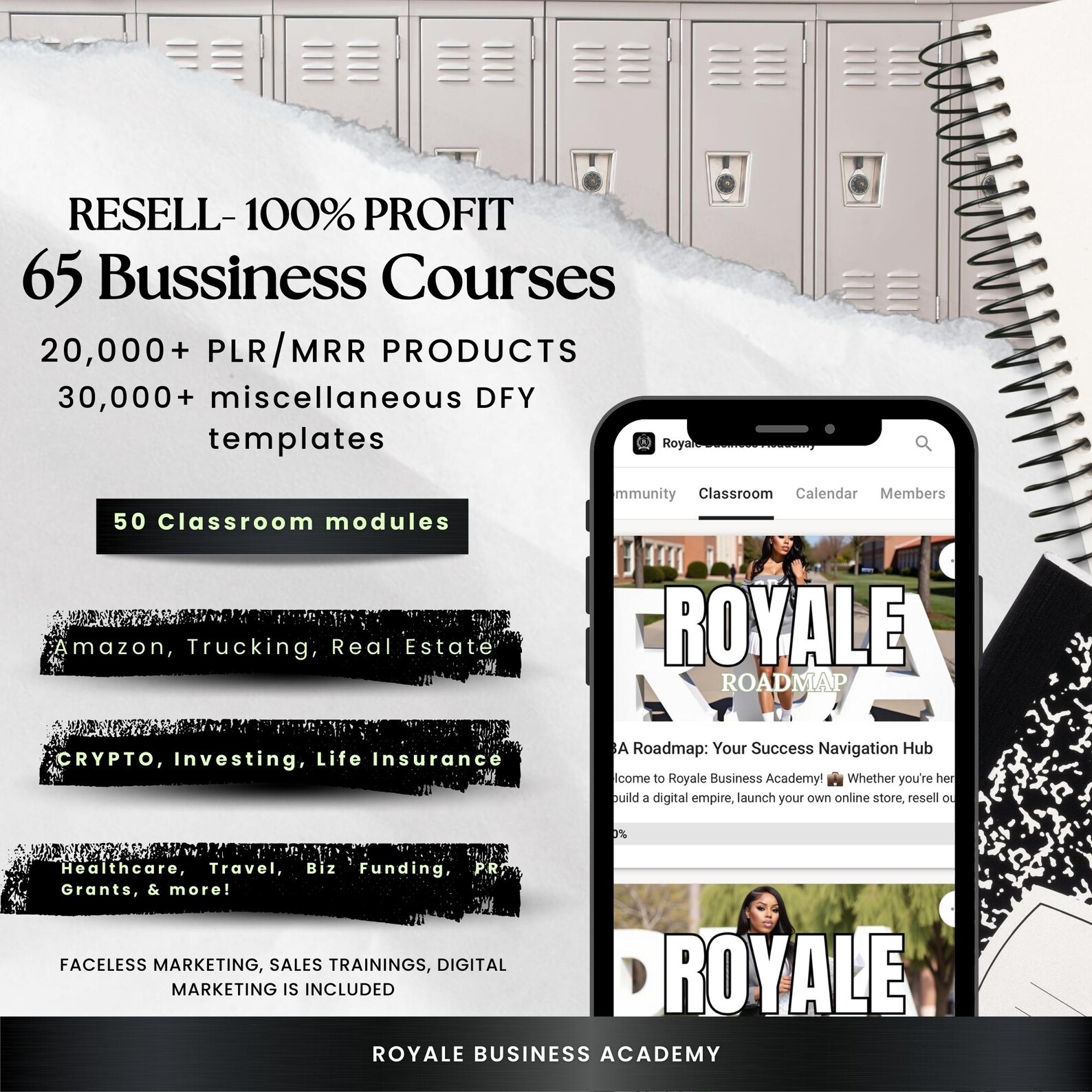 Royale Business Academy MRR Course | Digital Marketing Academy | MRR ...