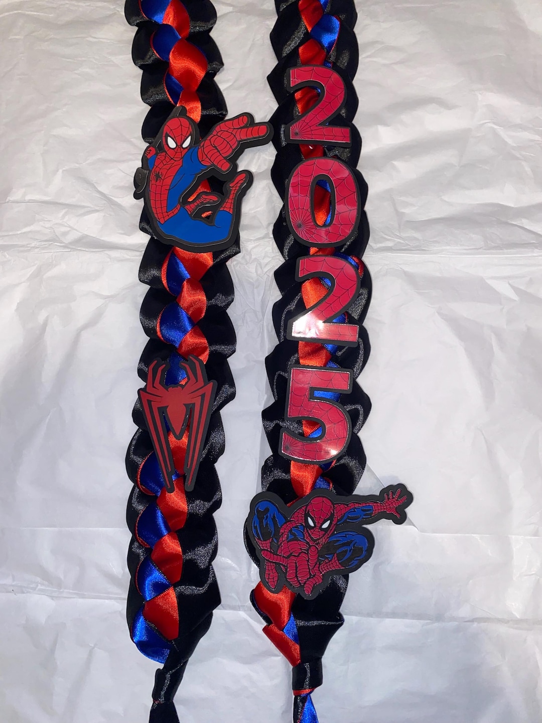 Spiderman Graduation Lei - Etsy