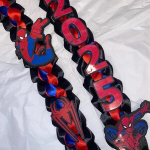 Spiderman Graduation Lei - Etsy