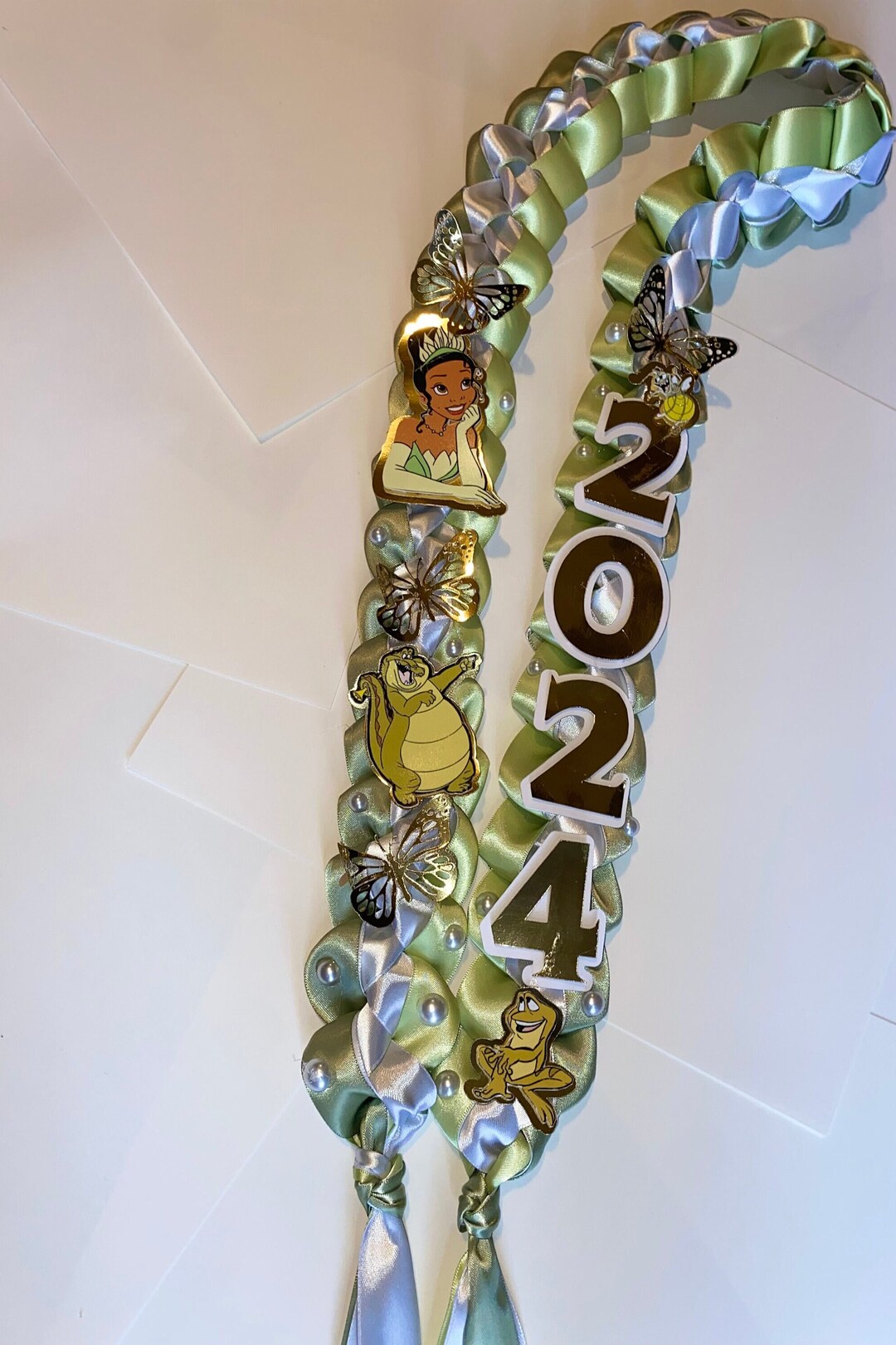Princess and the Frog Graduation Lei - Etsy