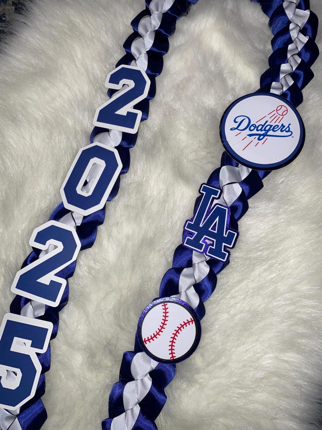 Los Angeles Dodgers Graduation Lei - Etsy
