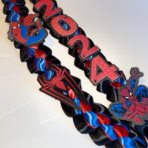 Spiderman Graduation Lei - Etsy