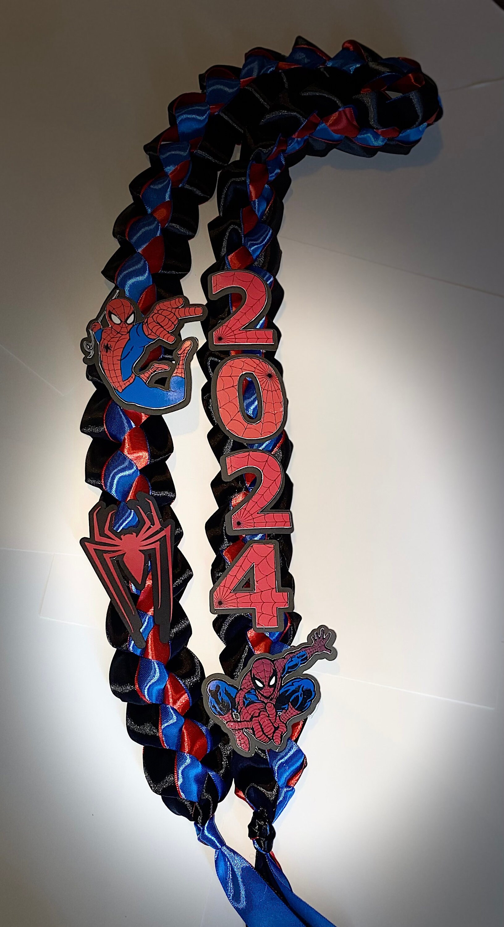 Spiderman Graduation Lei - Etsy