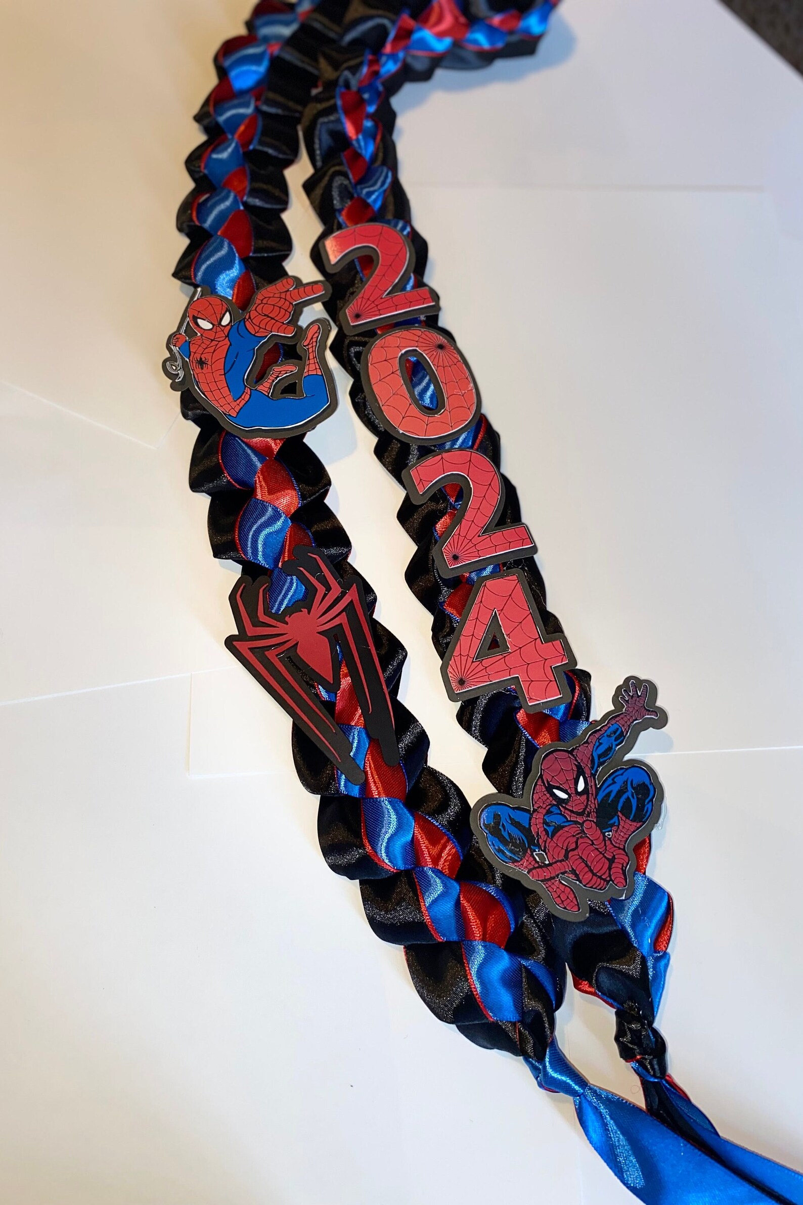 Spiderman Graduation Lei - Etsy