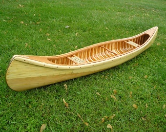 Wooden canoe | Etsy