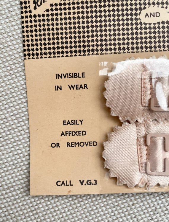 Vintage 1940s DeadStock Invisible Shoulder Comforts - Gem
