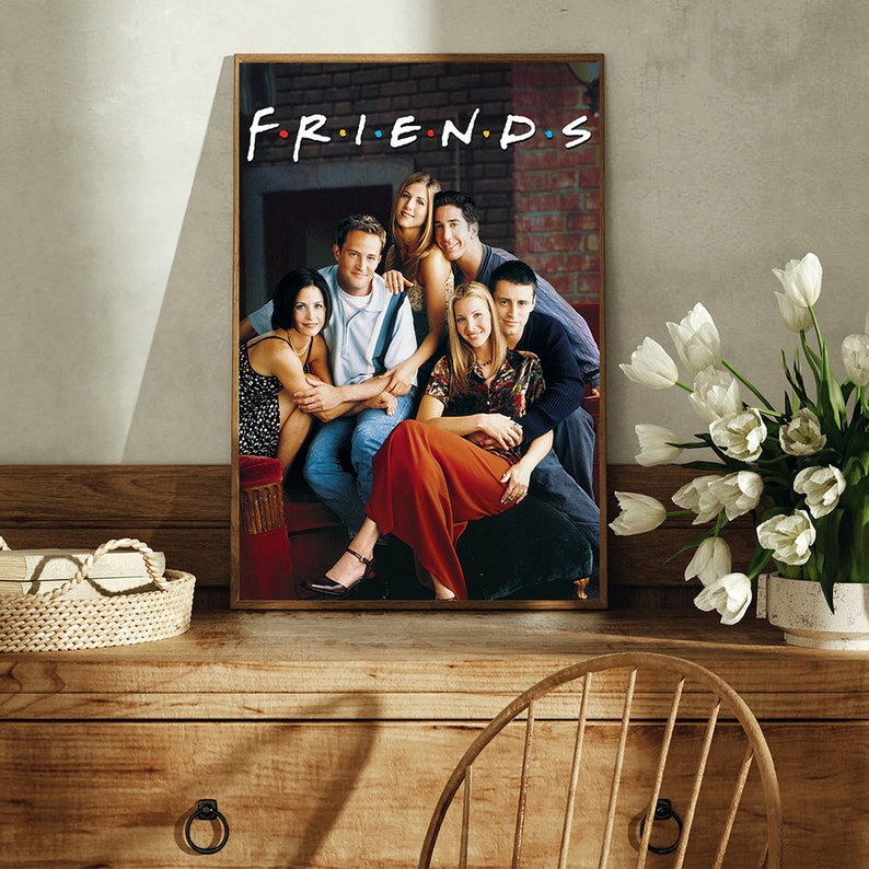 Friends TV Series Poster, High Quality Canvas Prints, Wall Art, Home ...