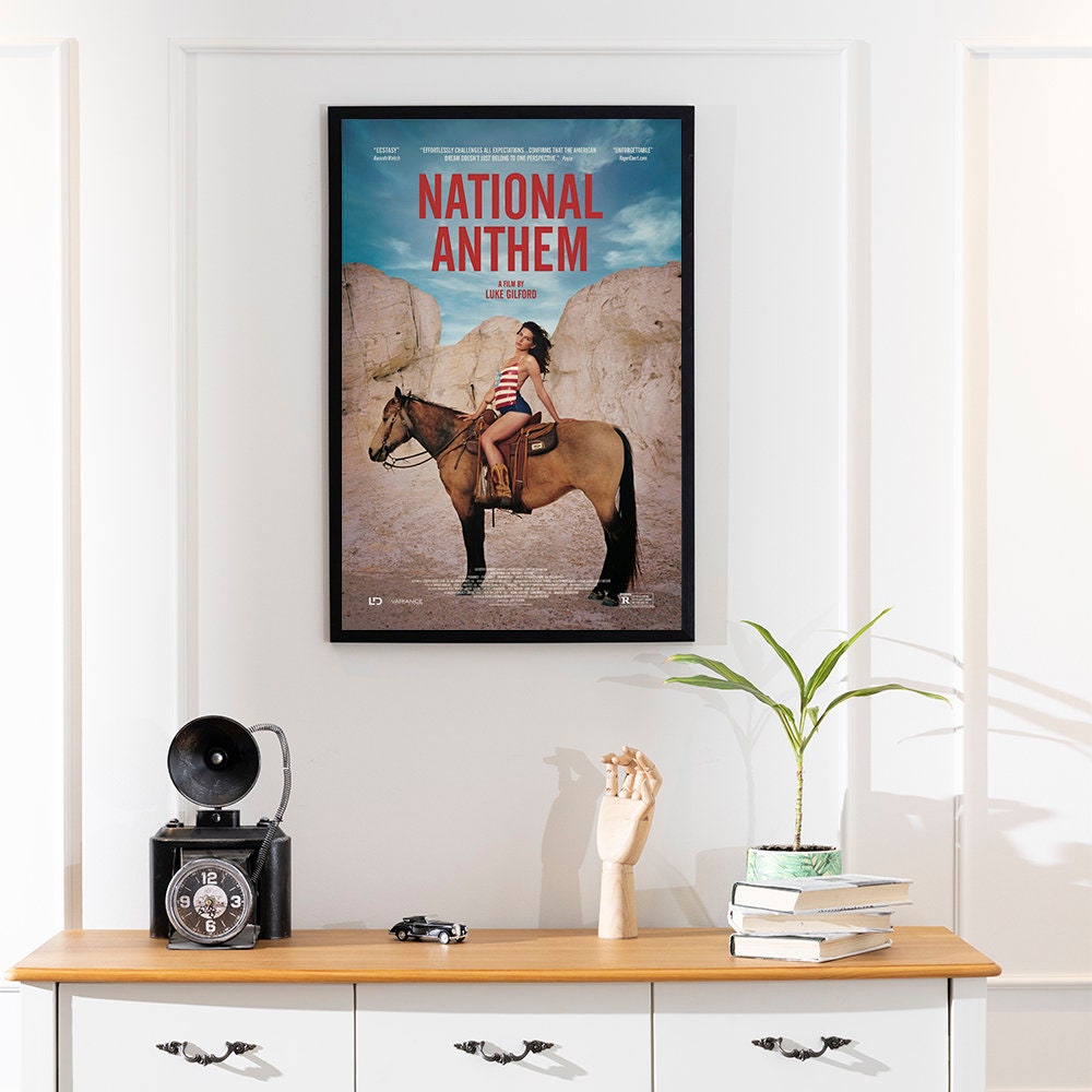 National Anthem 2024 movie Poster, High Quality Canvas Prints, Wall Art ...