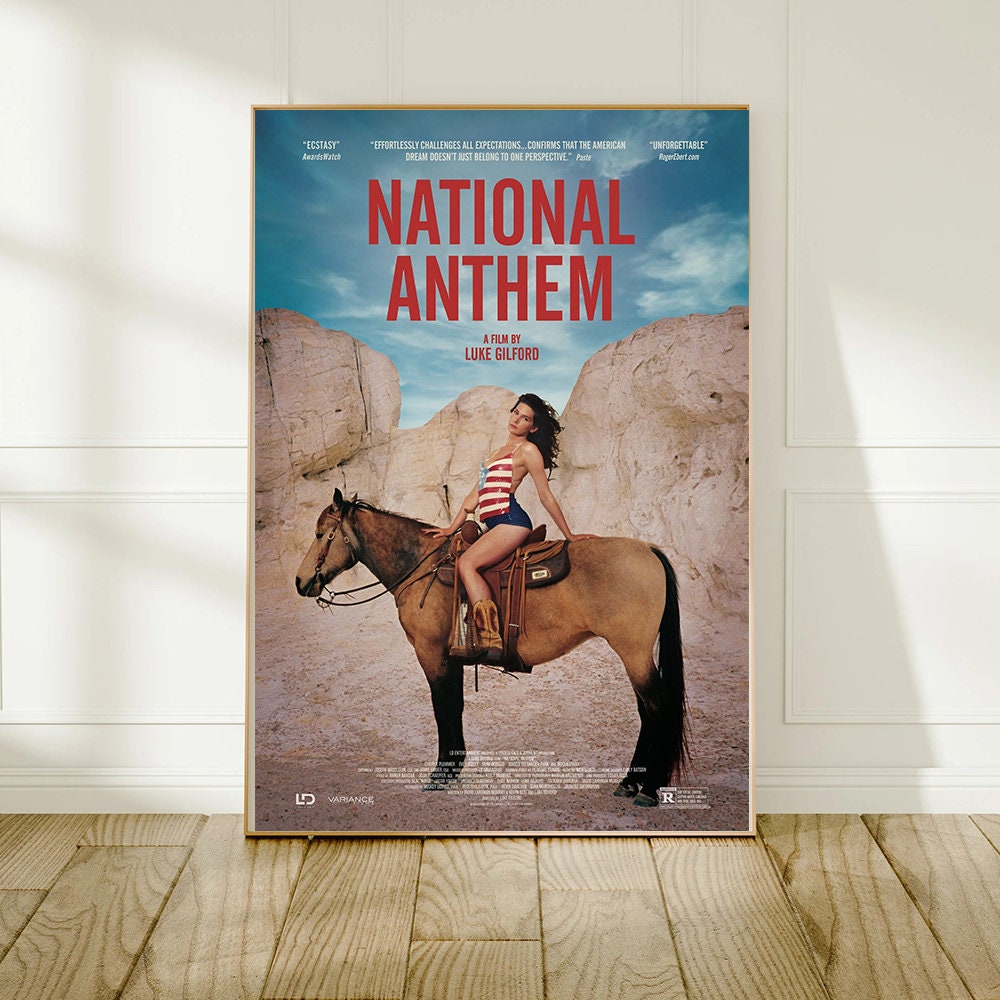 National Anthem 2024 movie Poster, High Quality Canvas Prints, Wall Art ...