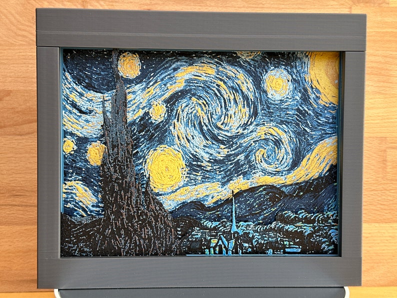 Starry Night Shadow Box - Etsy
