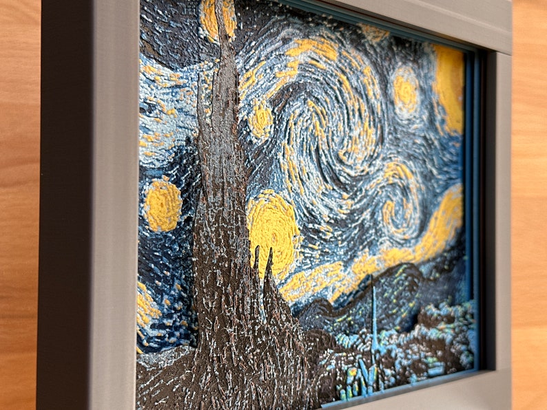 Starry Night Shadow Box - Etsy