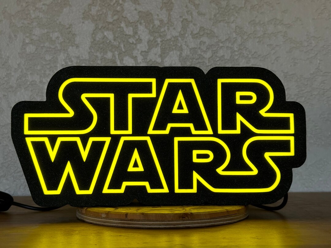 Star Wars LED Lightbox - Etsy