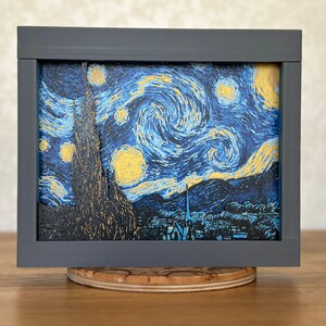 Starry Night Shadow Box - Etsy
