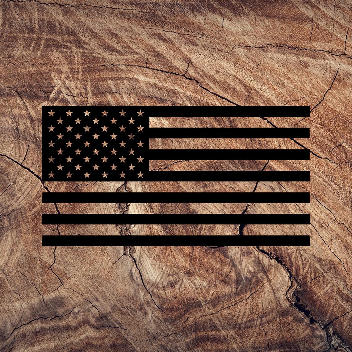 American Flag Decal, Stars and Stripes, America - Etsy