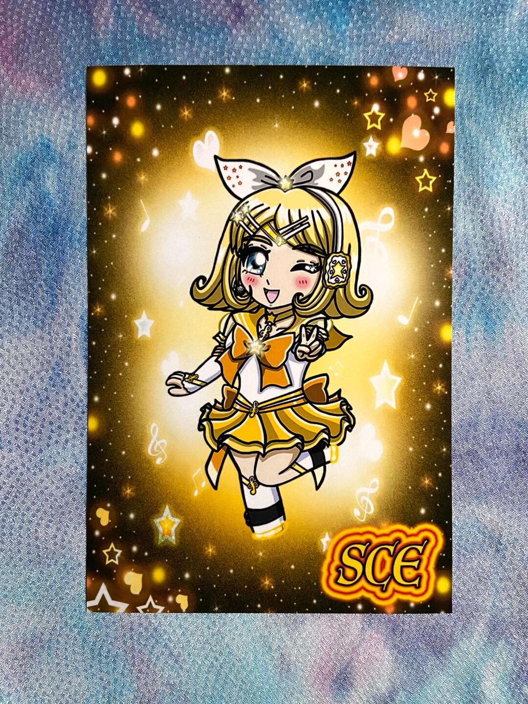 Eternal Yellow Magical Girl 2024 4x6 in Stampe d'arte digitali - Etsy ...