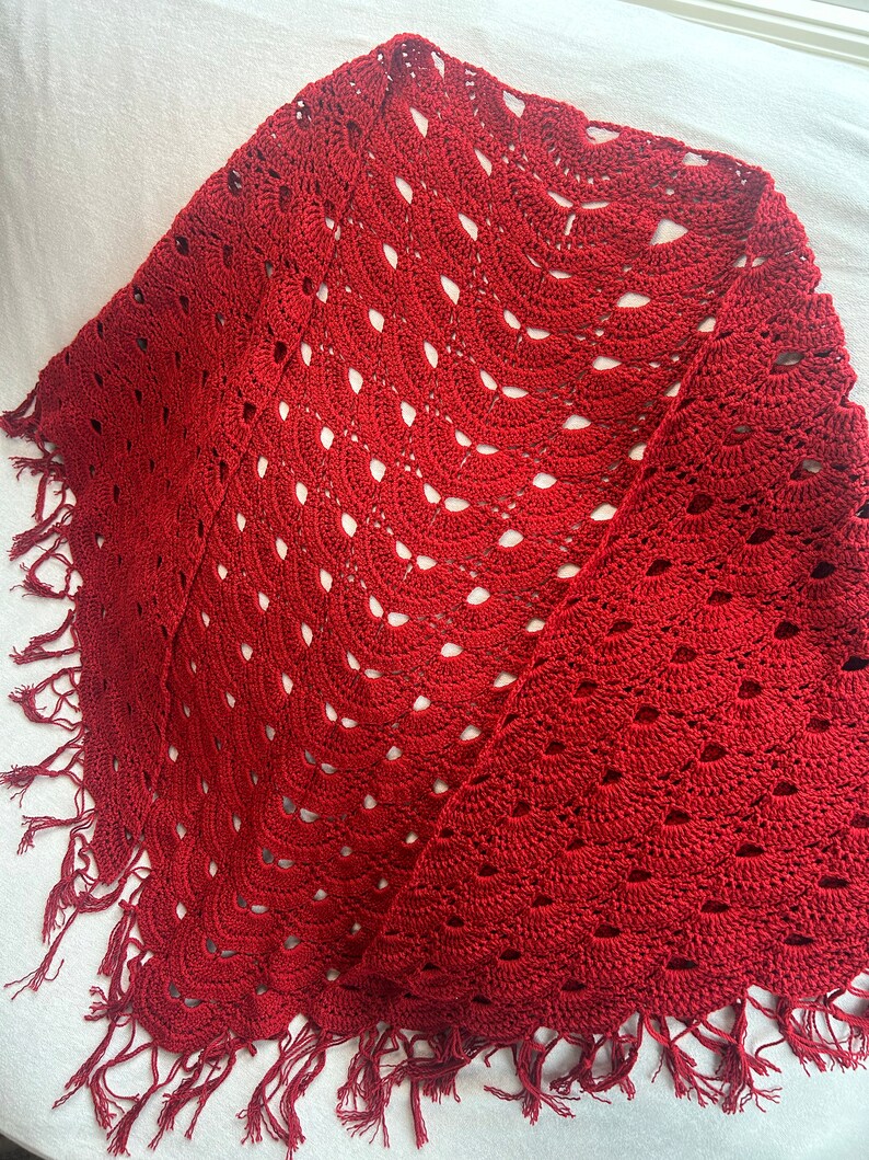 Custom Handmade Crochet Shawl - Etsy