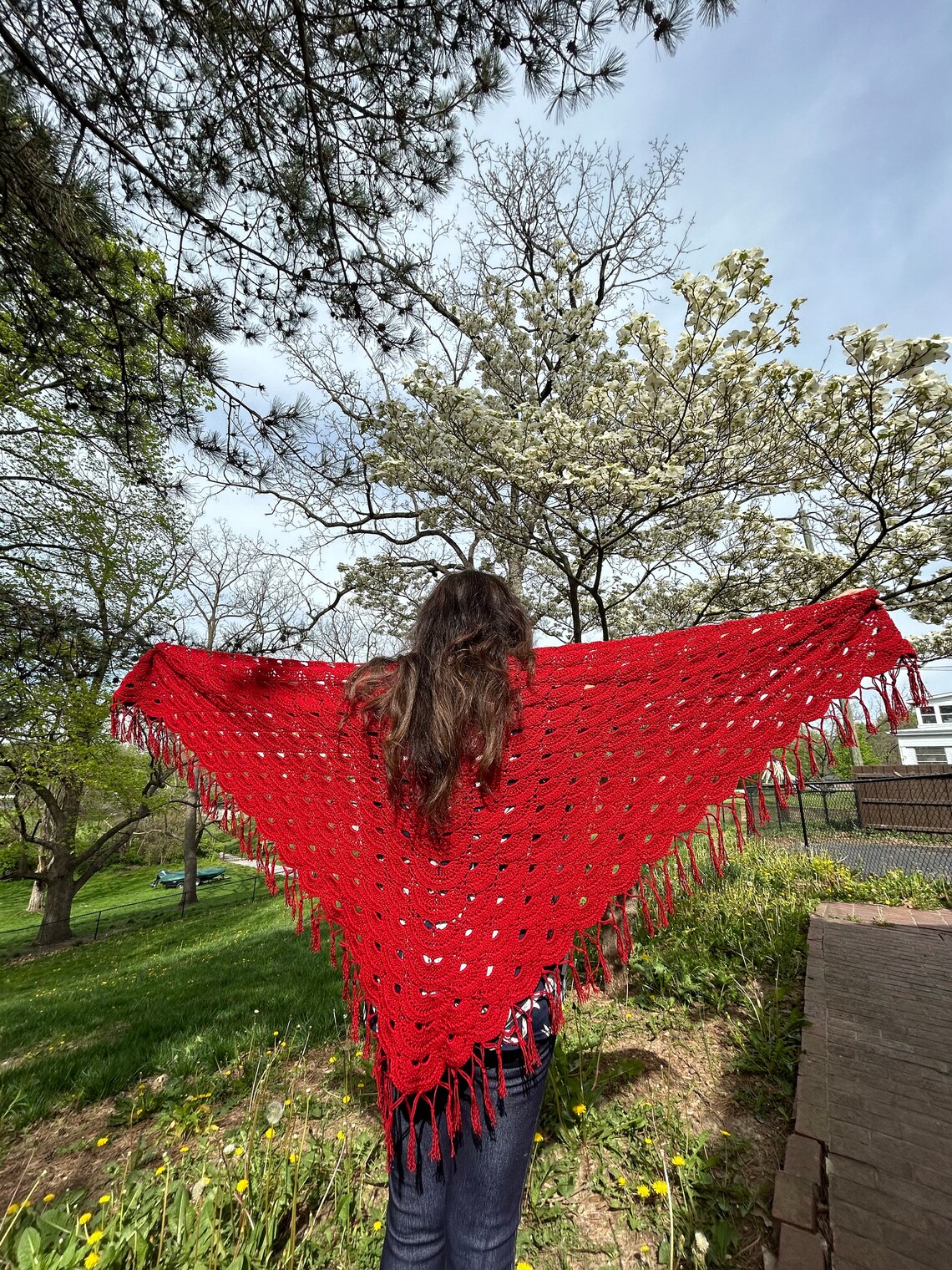 Custom Handmade Crochet Shawl - Etsy
