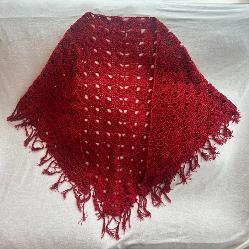 Custom Handmade Crochet Shawl - Etsy