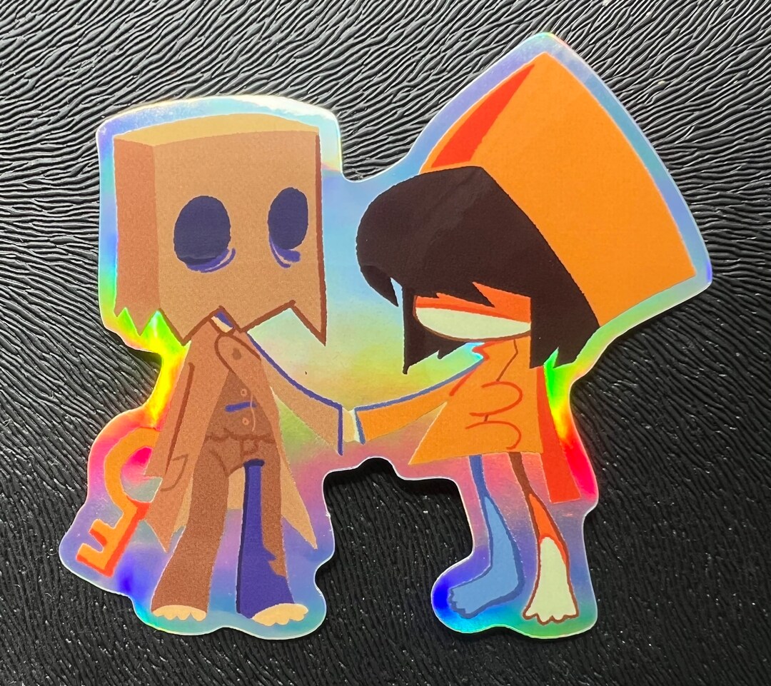 3" Holographic Tiny Nightmares Sticker - Etsy