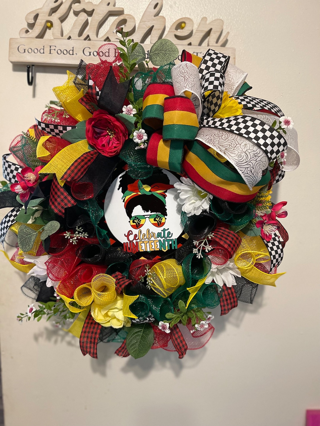 Juneteenth Wreath - Etsy