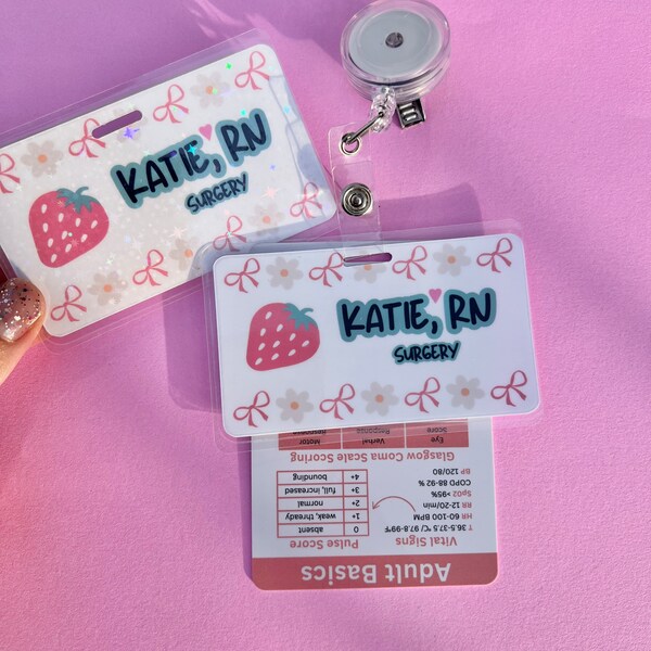 Custom Nurse Badge Name Tag - Etsy
