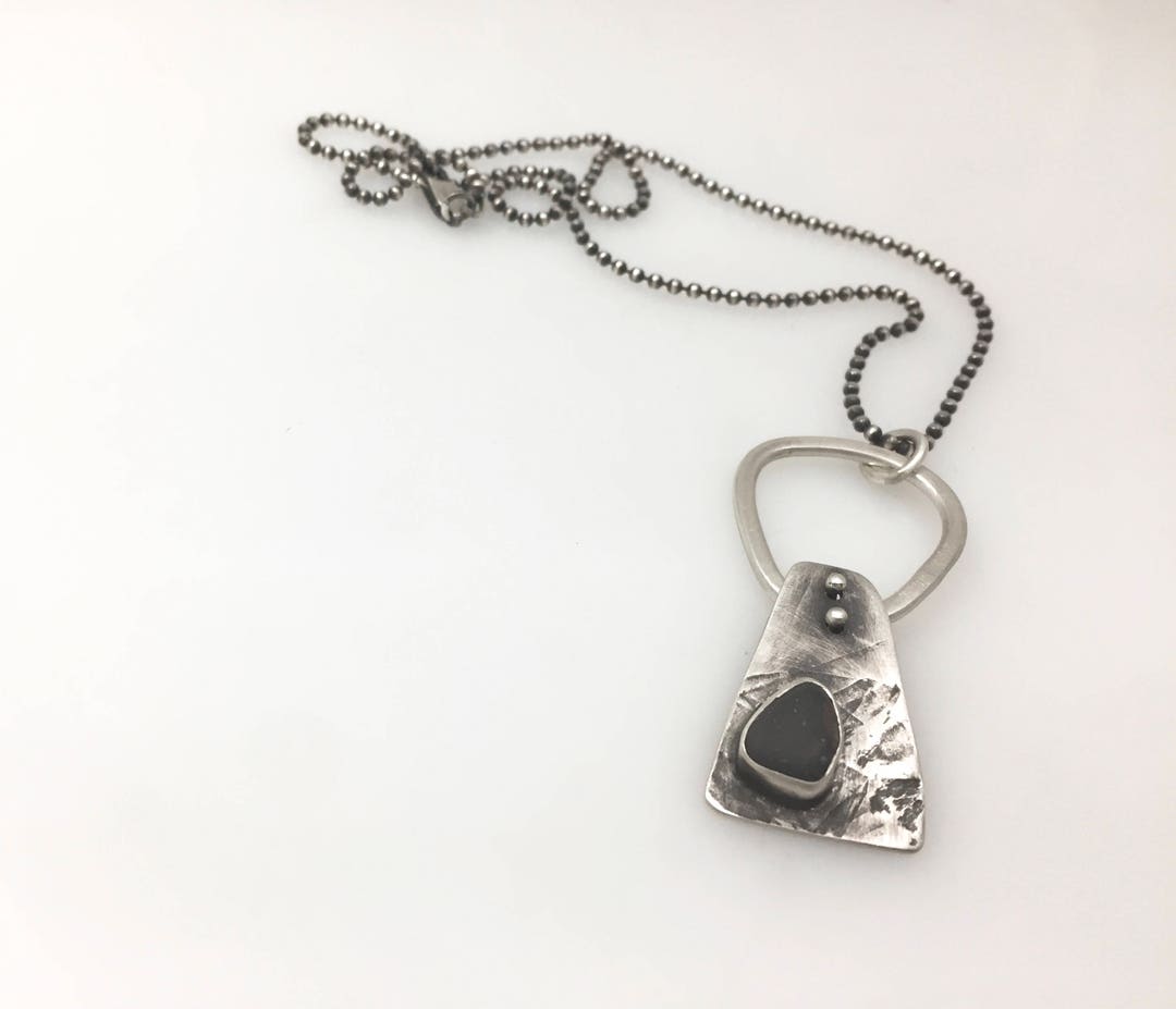 Basalt Shard Pendant - Etsy