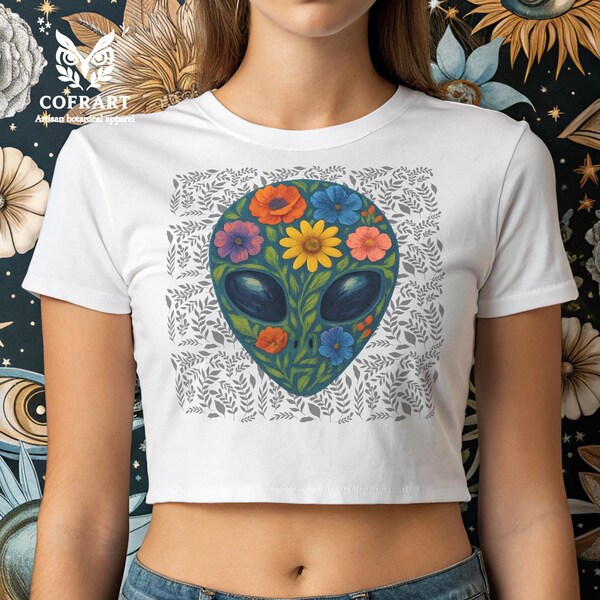 Alien Crop Top - Etsy