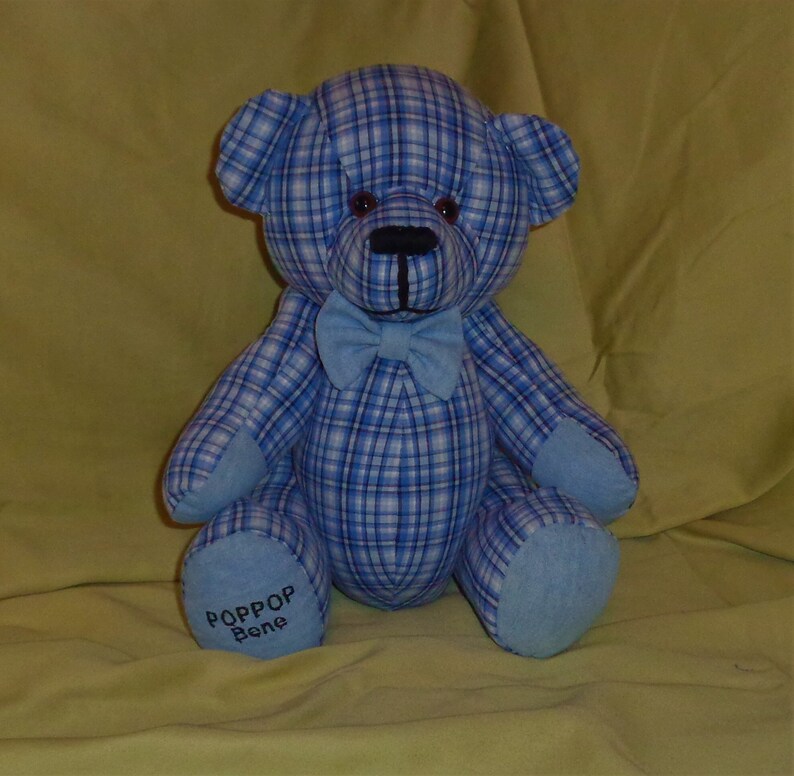 Smaller 12 Memorry Bear - Etsy