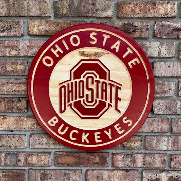 Ohio State Buckeyes Wall Art - Etsy