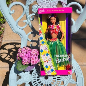 1994 Polynesian Barbie Special Edition Dolls of the World 12700 - Etsy