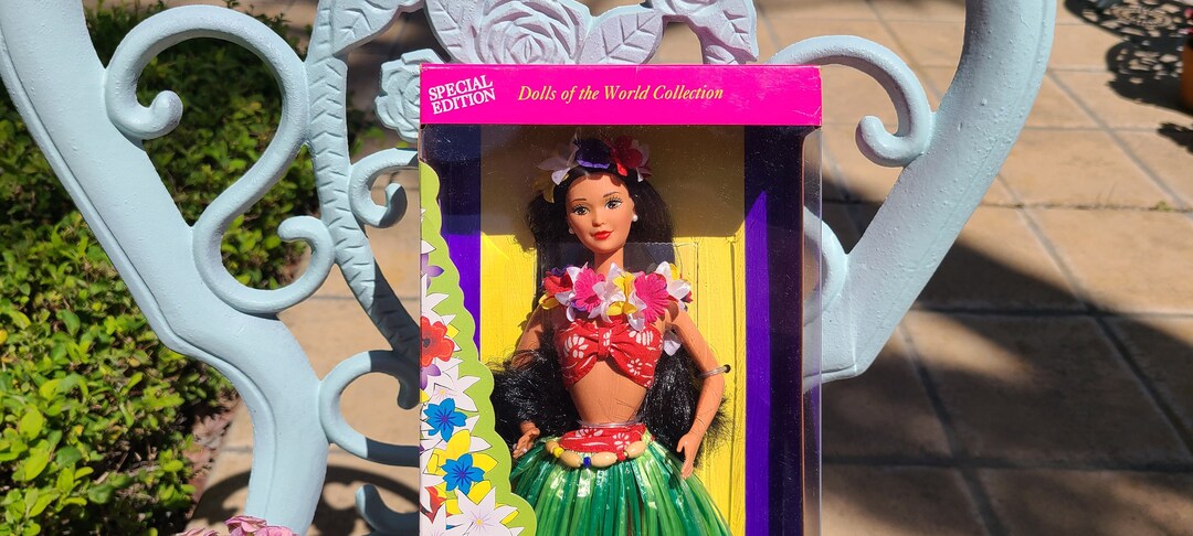 1994 Polynesian Barbie Special Edition Dolls of the World 12700 - Etsy