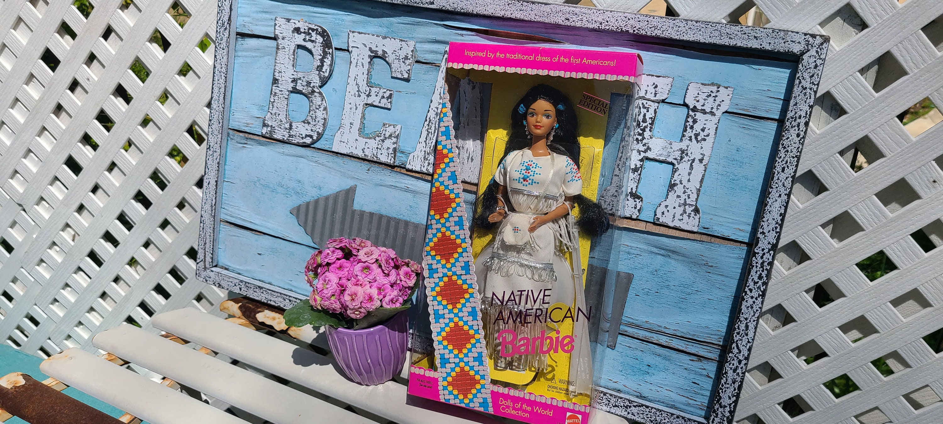 1992 Native American "dolls of the World" Barbie Special First Edition ...