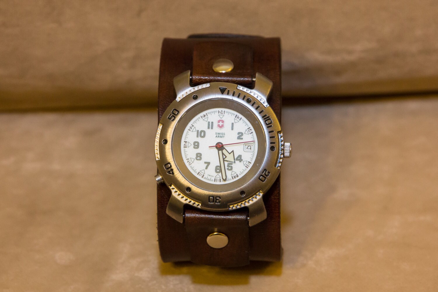 Leather Cuff Watch Bracelet Handmade Custom (watch NOT Included) - Etsy