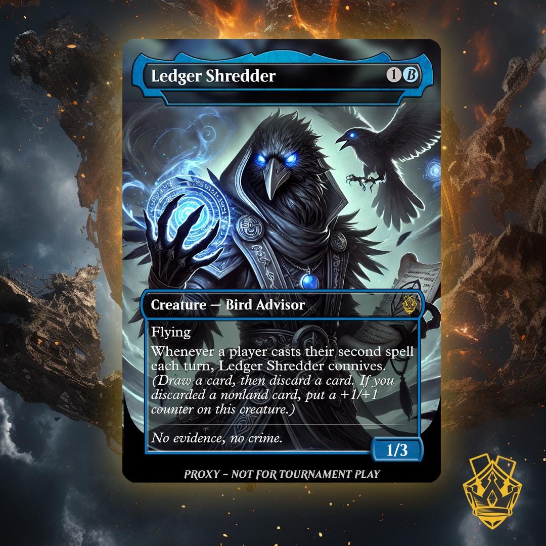 Ledger Shredder – MTG Custom Proxy Card - Etsy