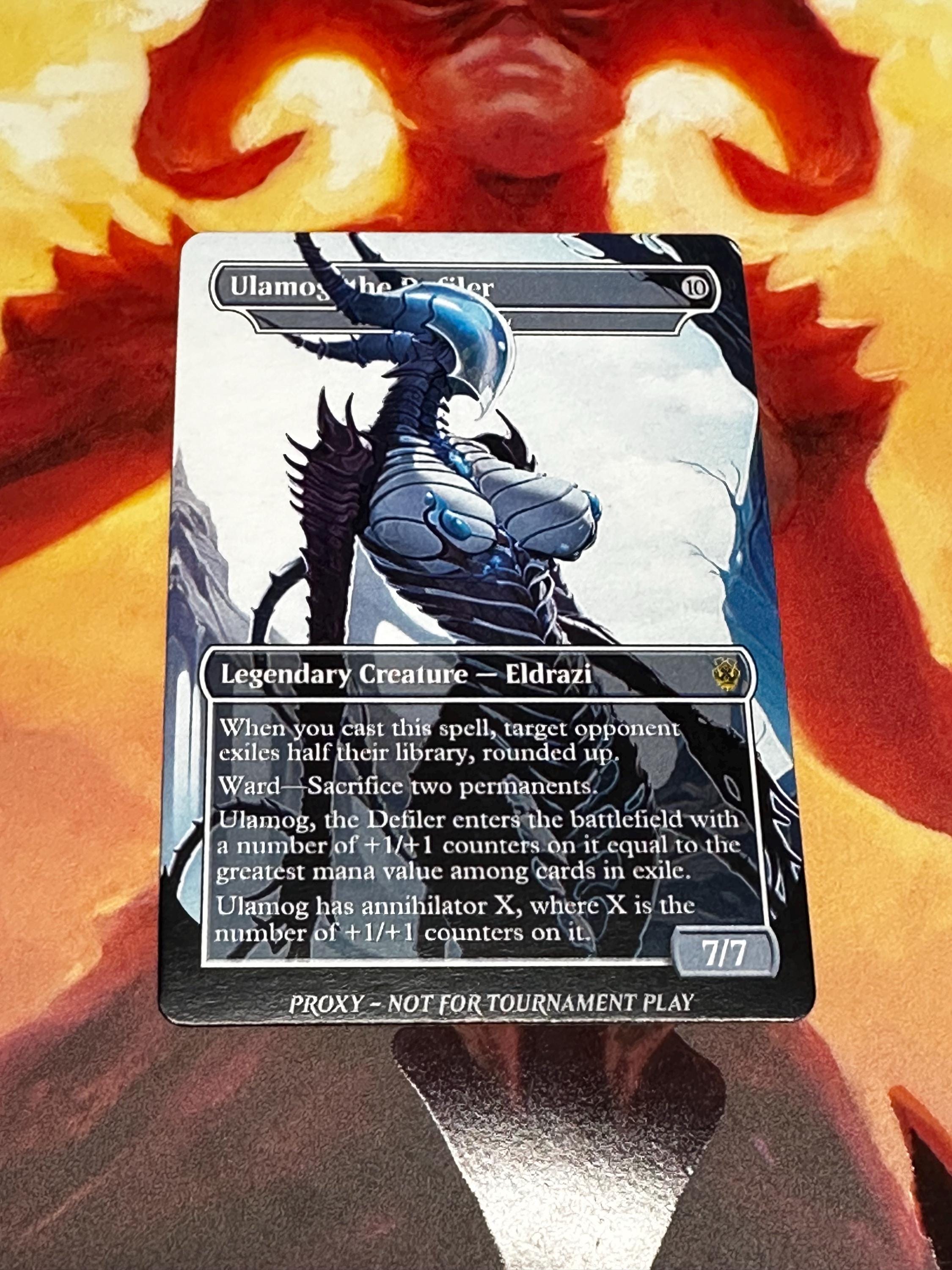 Ulamog, the Defiler MTG Custom Proxy NSFW - Etsy