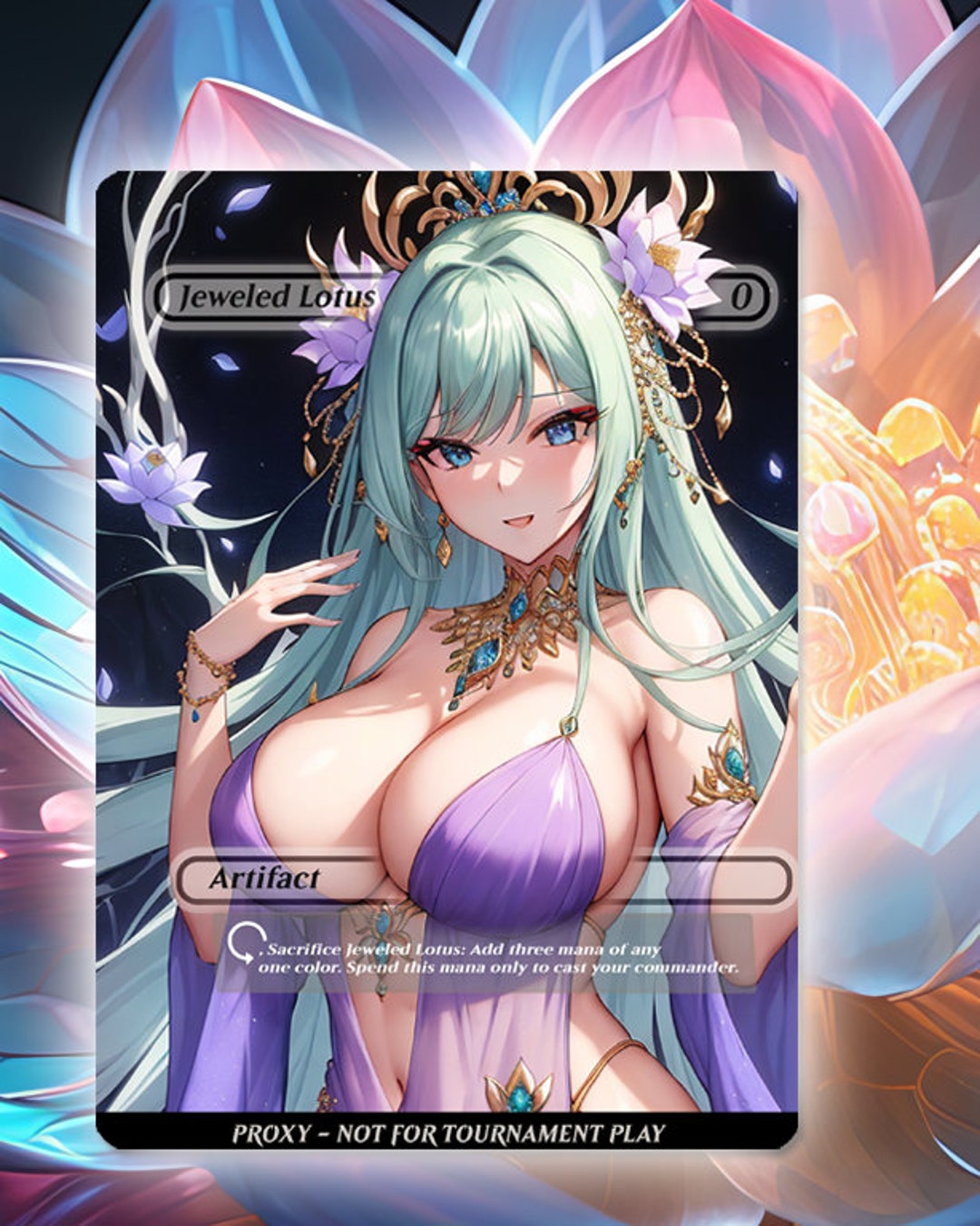 Jeweled Lotus - NSFW Proxy - Etsy