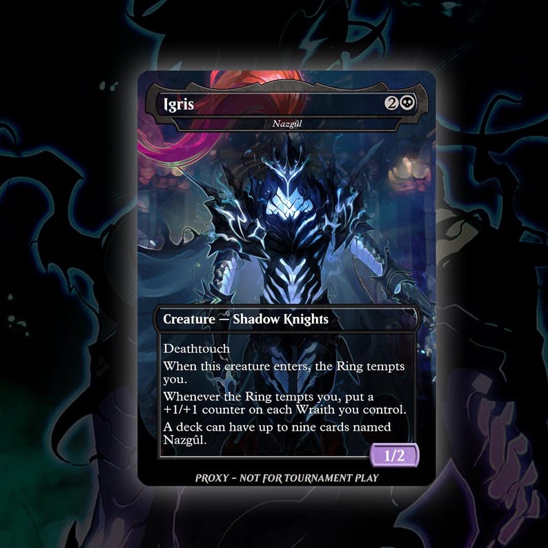 MTG Custom Proxy - Solo Leveling Bundle - Gratis einen Ring - Etsy Schweiz