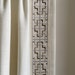 Premium Cotton Linen Curtains,white Cotton Linen Curtains With Trim ...