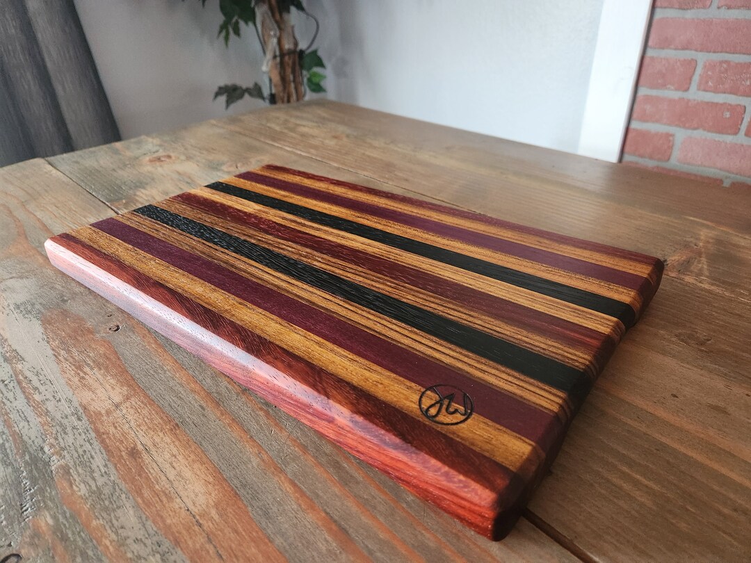 Exotic Edge-grain Cutting Board - Etsy