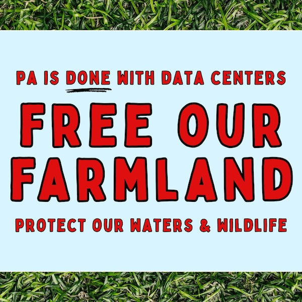 No Data Center Signs - Etsy