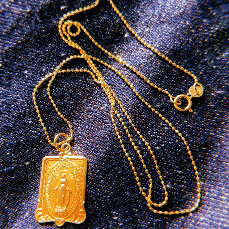 Madonna Necklace - Etsy