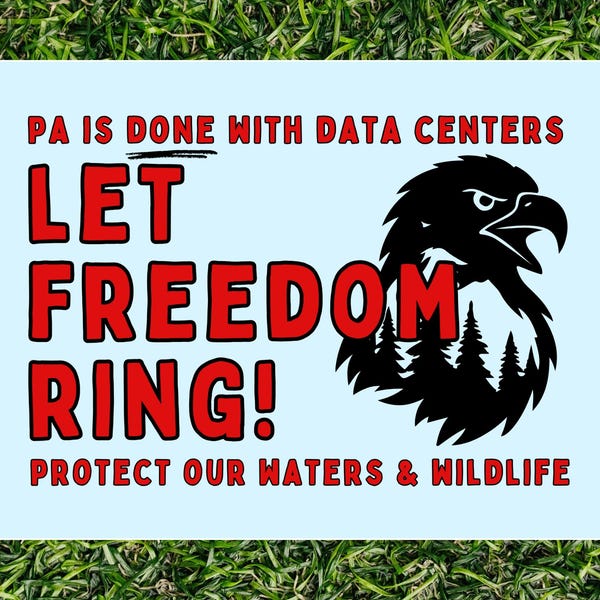 No Data Center Signs - Etsy