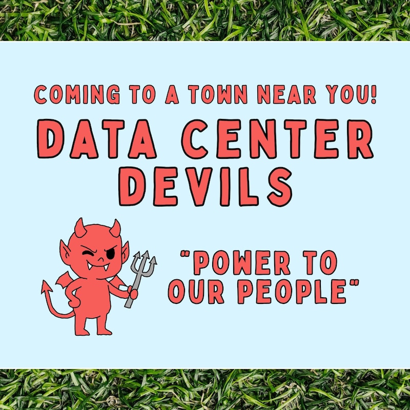 No Data Center Signs - Etsy