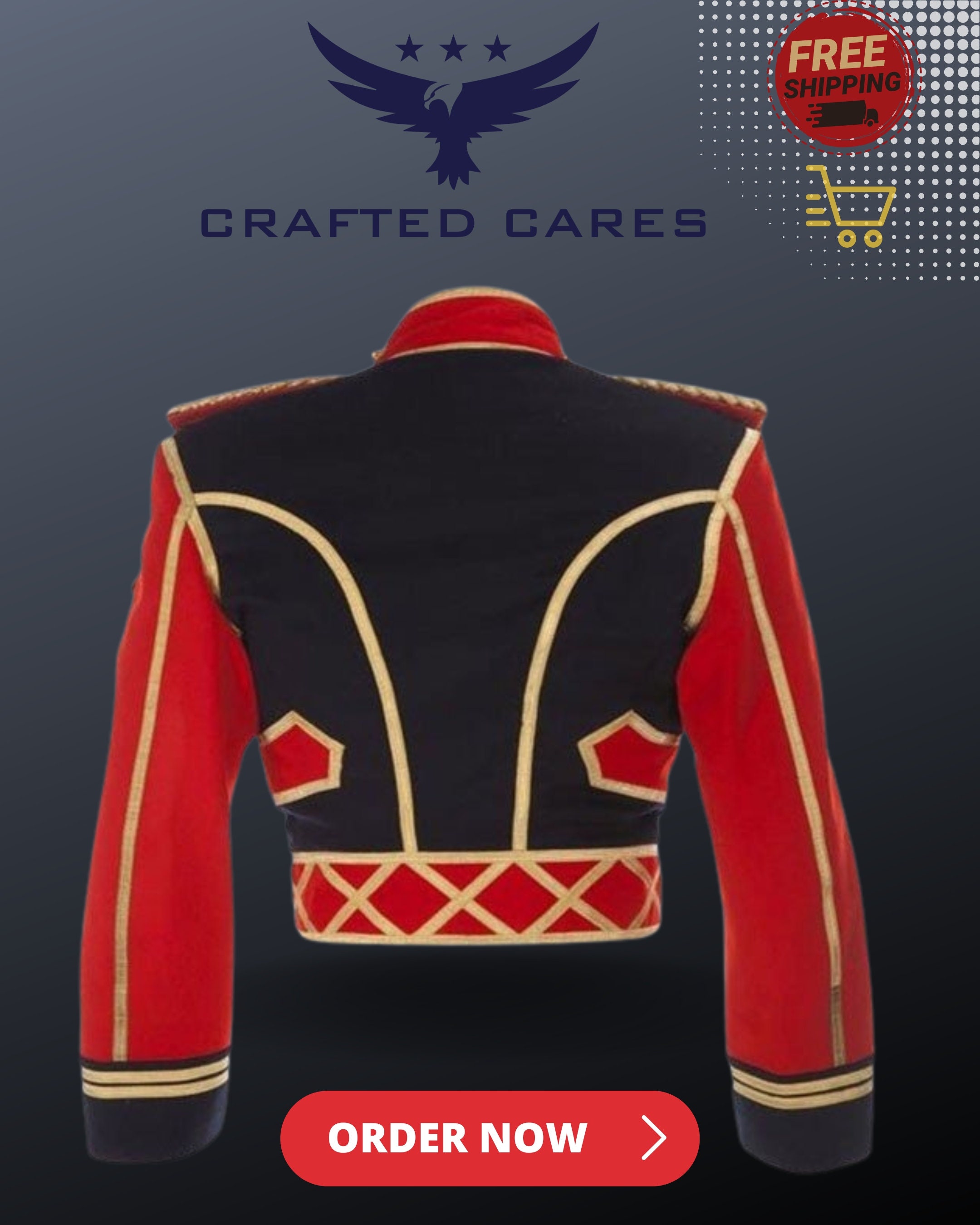 Handmade Michael Jackson Leave Me Alone Jacket Michael Jackson Inspired ...